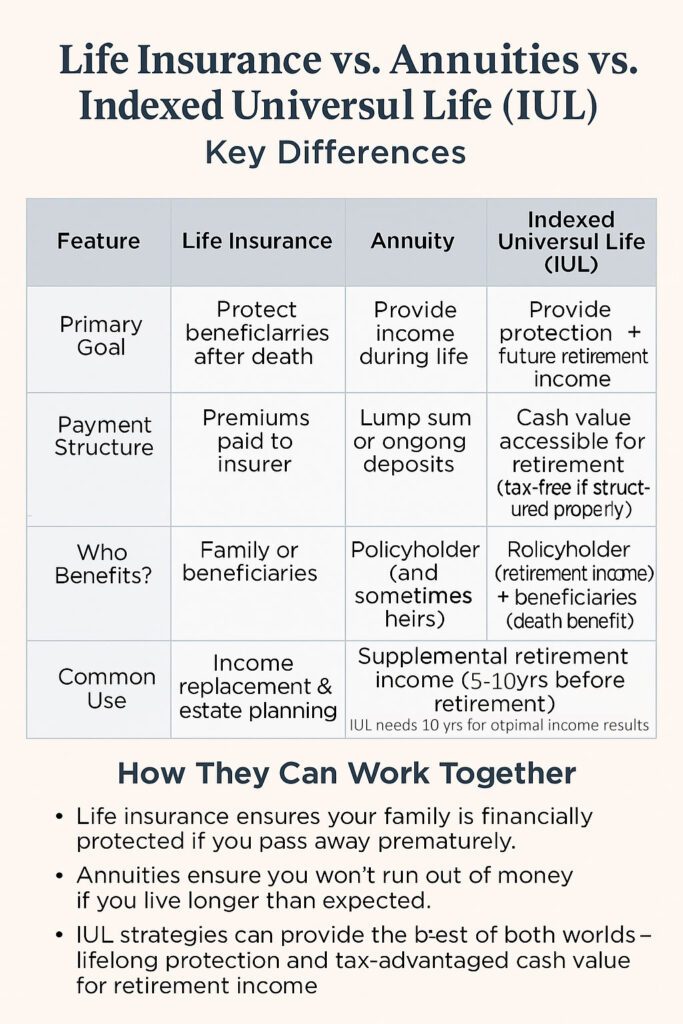 Life Insurance vs. Annuities: Key Differences Explained - Triad Retire